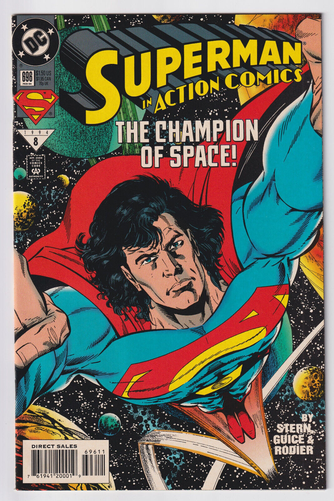 DC Comics! Action Comics #696! The Champion of Space! | Comic Books ...