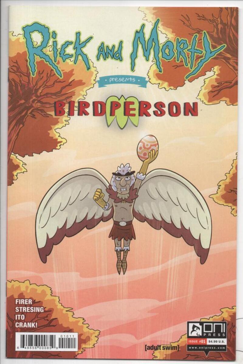 RICK and MORTY BIRDPERSON #1, 1st, NM, Grandpa, Oni Press, from Cartoon ...