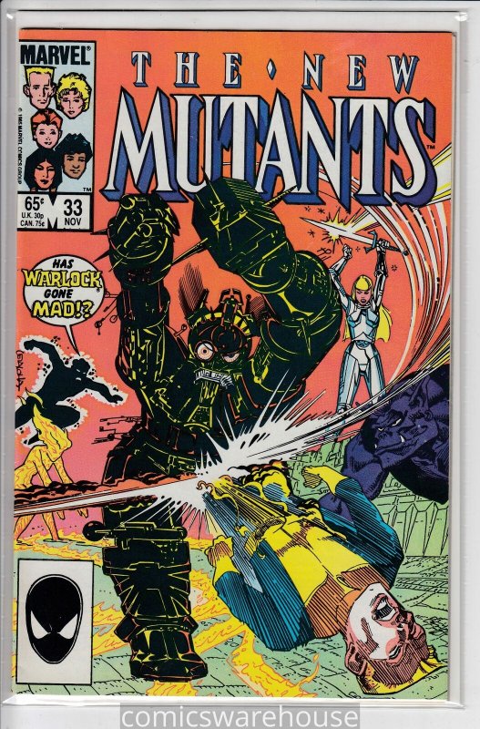 New Mutants (1983 Marvel) #33 VF+ A19107 | Comic Books - Modern Age ...