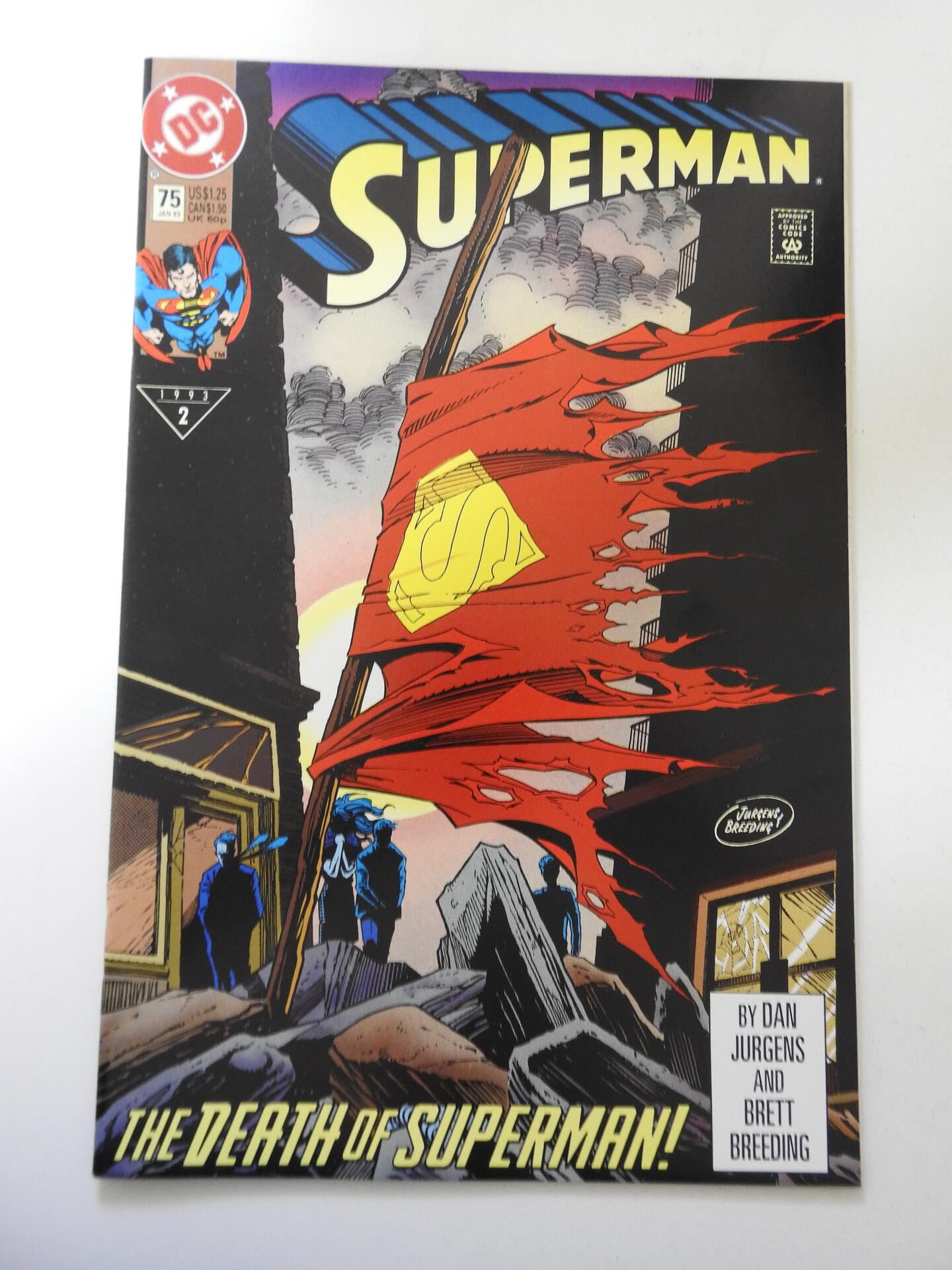 Superman #75 (1993) | Comic Books - Modern Age, DC Comics / HipComic
