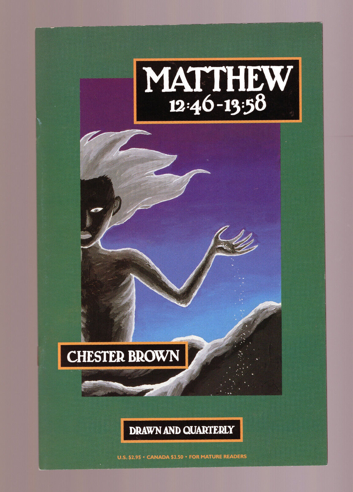 Underwater LOT #1-3 - Chester Brown Cover Art and Story. (8.5/9.0) 1994 ...