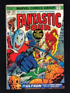 Fantastic Four #150 (1974) Marriage of Quicksilver & Crystal | Comic ...