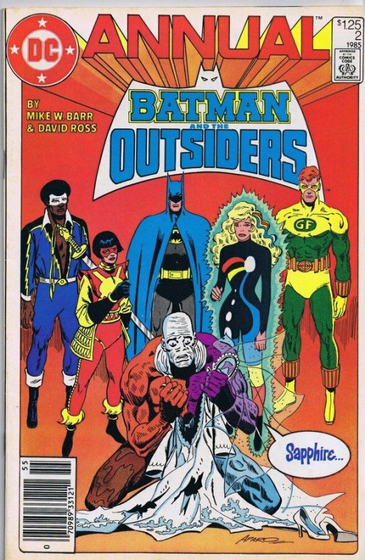 Batman and the Outsiders Annual #2 ORIGINAL Vintage 1984 DC Comics ...