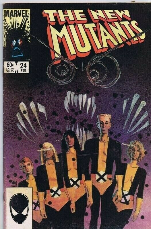 New Mutants #24 ORIGINAL Vintage 1984 Marvel Comics | Comic Books ...
