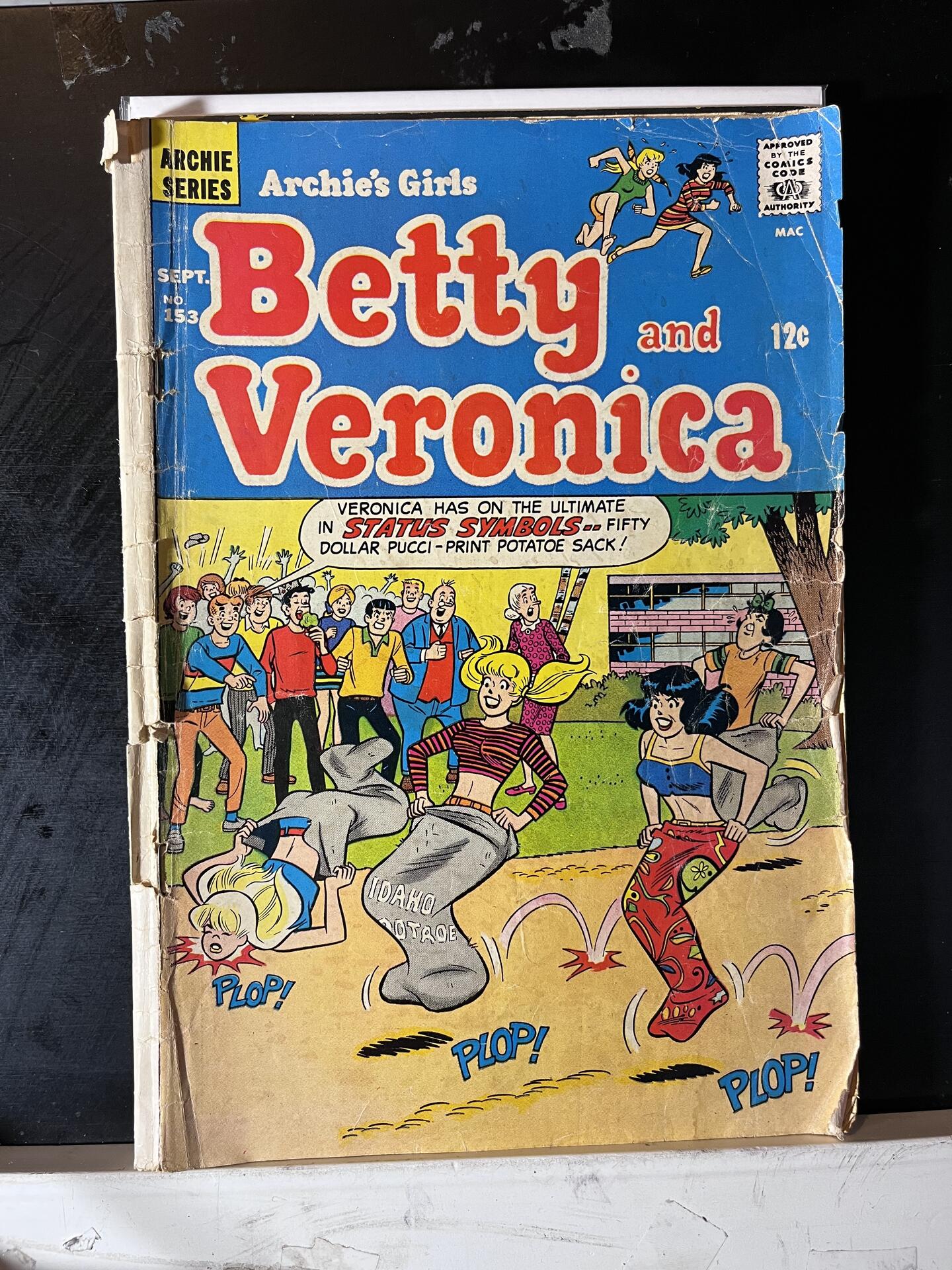 Archie's Girls Betty and Veronica #153 (1968) | Comic Books - Silver Age, Archie Comics, Humor ...