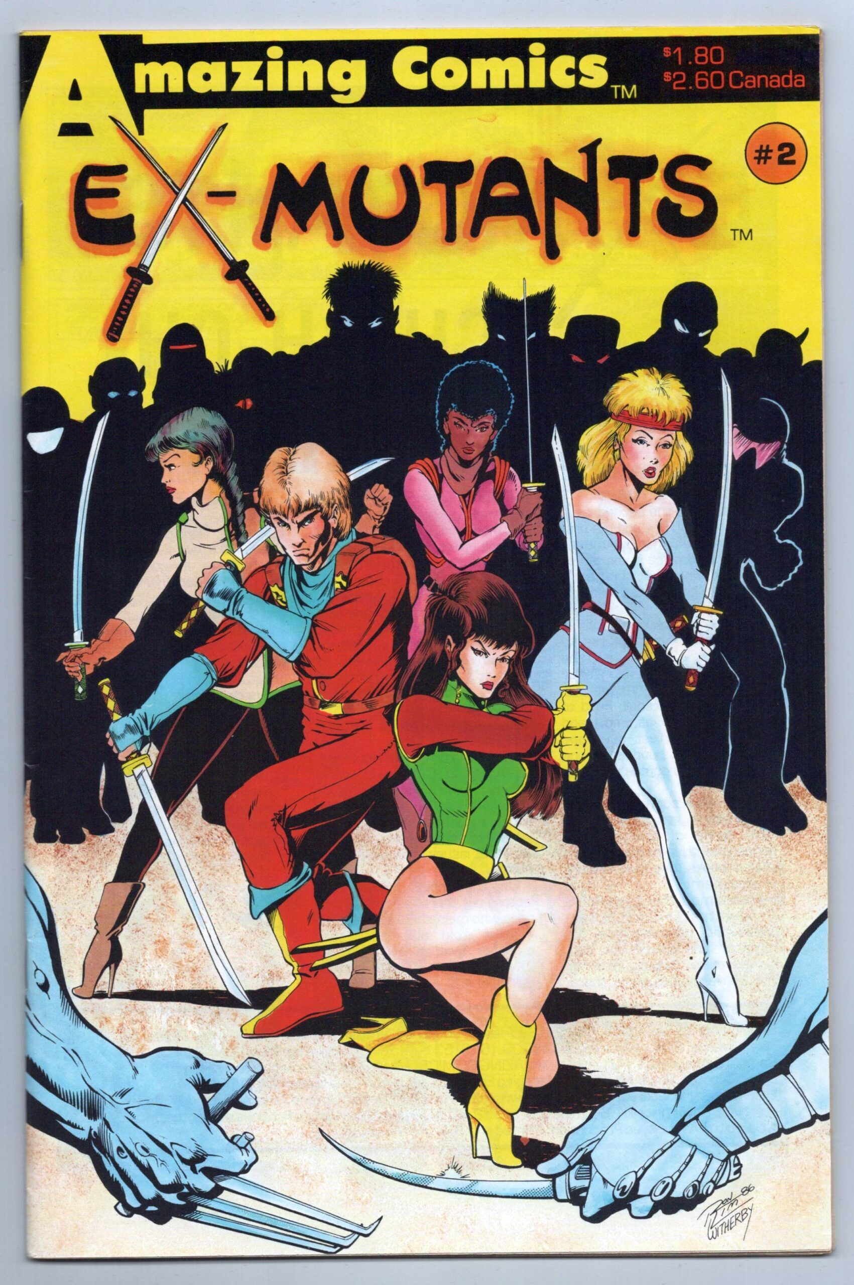 Ex-Mutants #2 | Ron Lim (Amazing Comics, 1987) VF | Comic Books ...