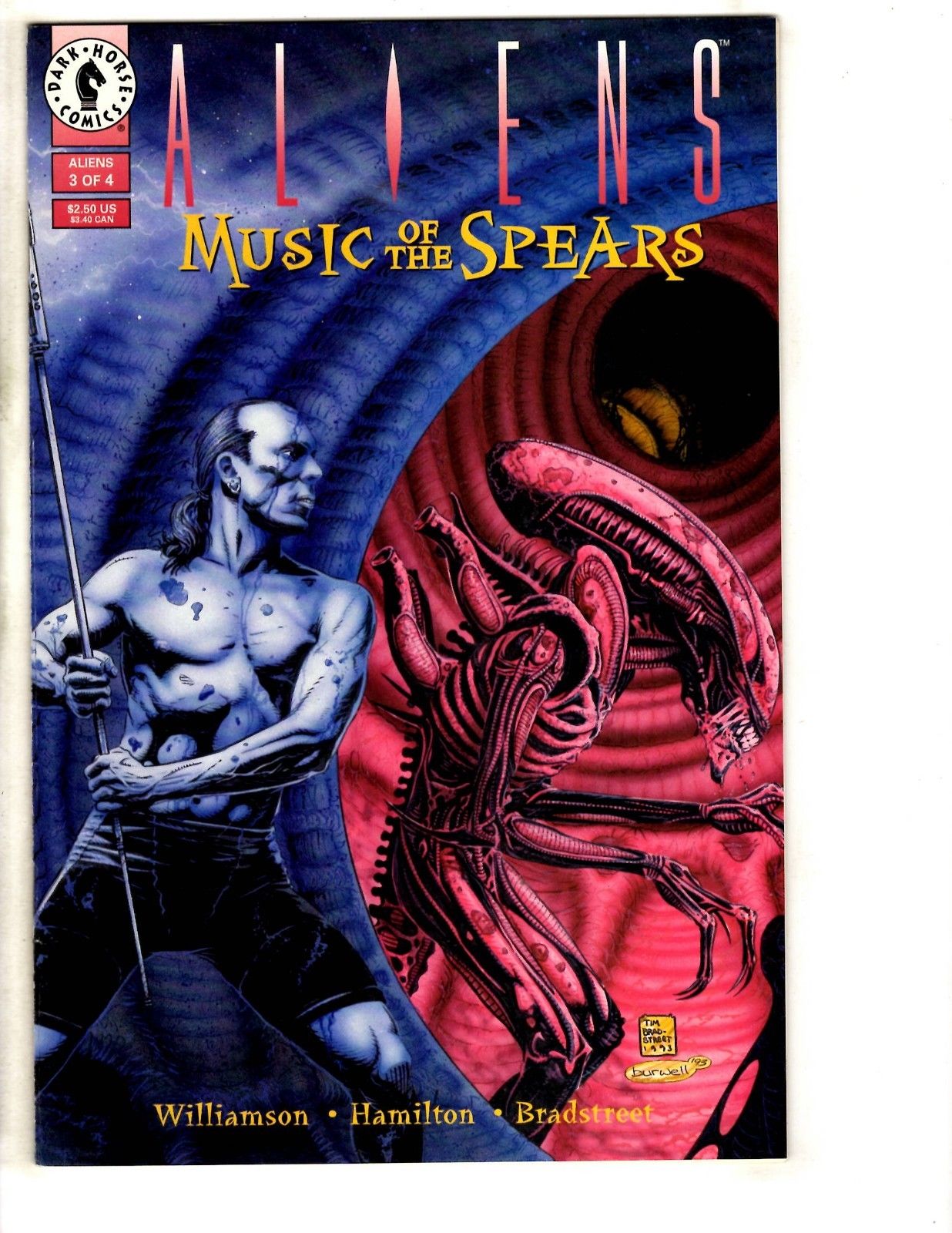 6 Aliens Dark Horse Comics Newt's Tale # 1 2 + Music Of The Spears #1 2 ...