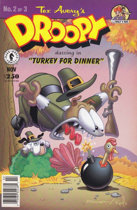 Droopy #2 (Newsstand) FN ; Dark Horse | Tex Avery | Comic Books ...