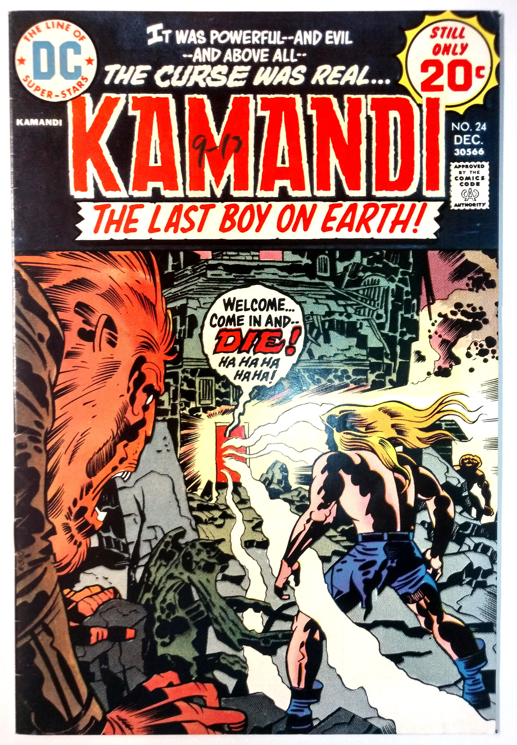 Kamandi, the Last Boy on earth #24 (7.0, 1974) Kamandi | Comic Books ...