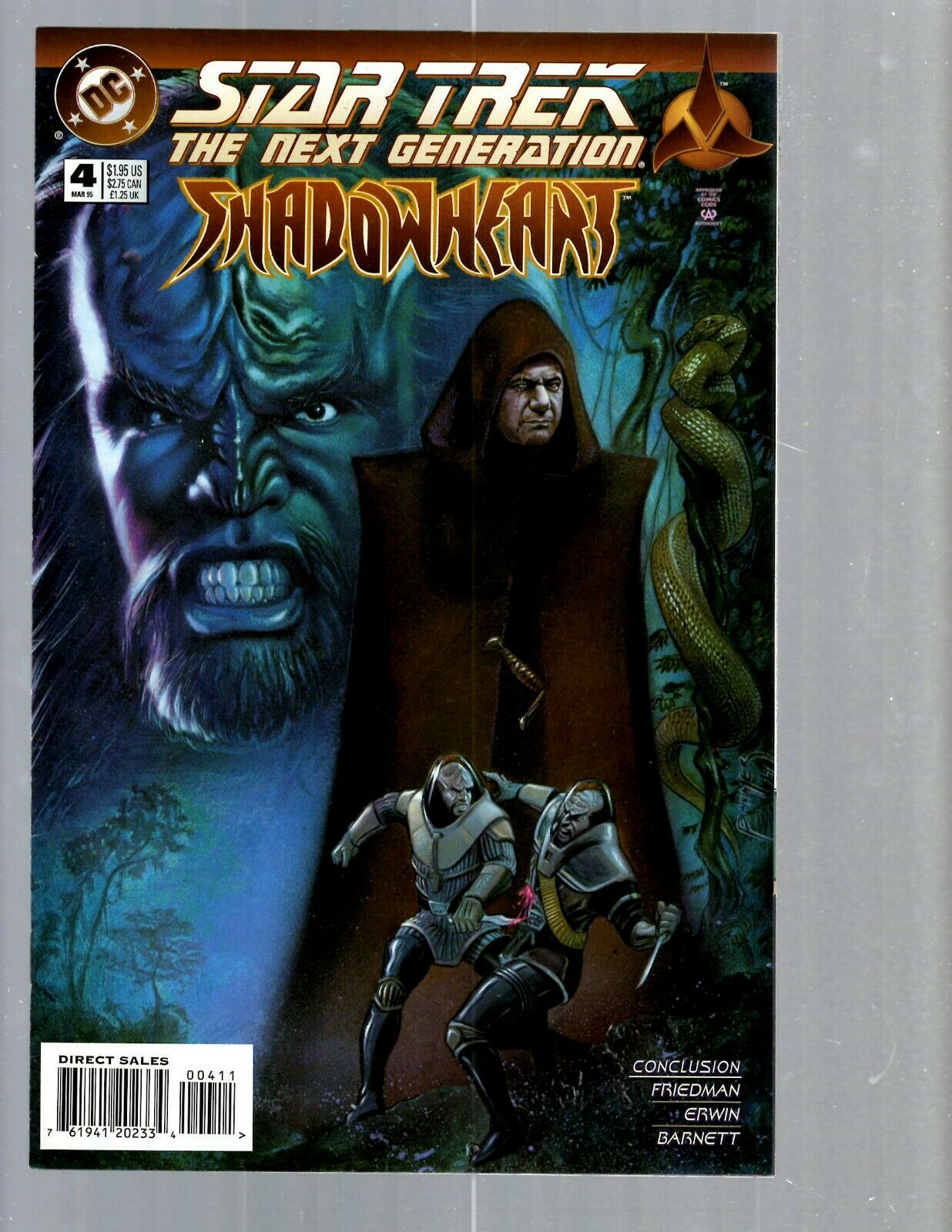 12 Comic Star Trek Special Shadowheart #1 2 3 4 Who's Who in #1 and ...