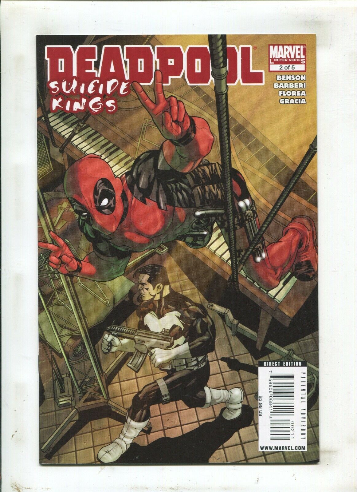 Deadpool Suicide Kings #2 - Punisher App - Limited Series 2 of 5 (VF/NM ...
