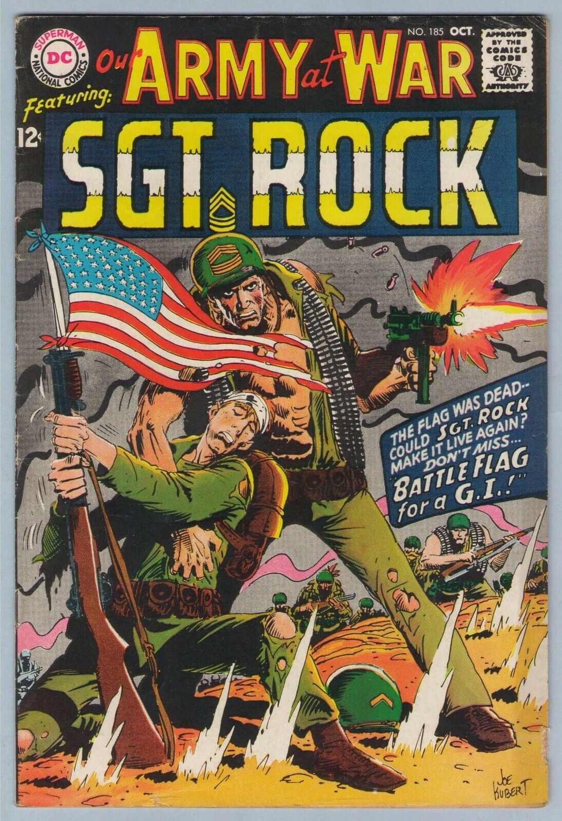 Our Army at War 185 Oct 1967 VG+ (4.5) | Comic Books - Silver Age, DC ...
