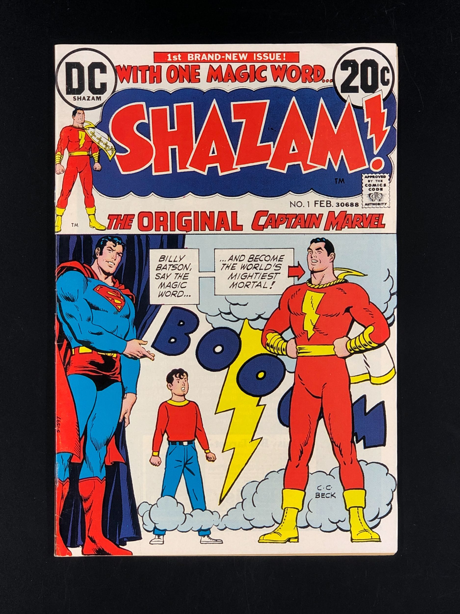 Shazam! #1 (1973) VF- 1st Appearance of Captain Marvel Since the Golden ...