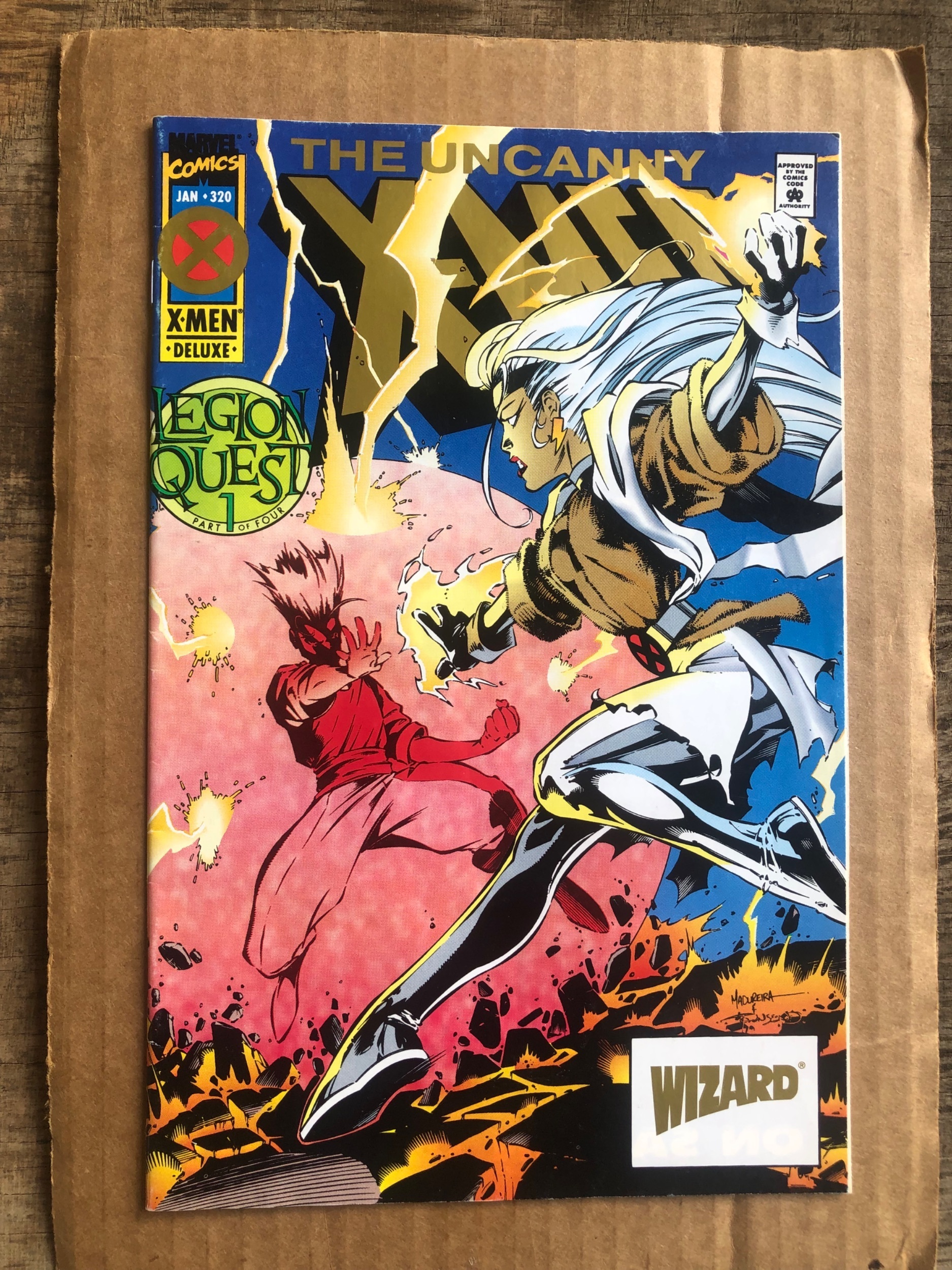 The Uncanny X-Men #320 Wizard Cover (1995) | Comic Books - Modern Age ...