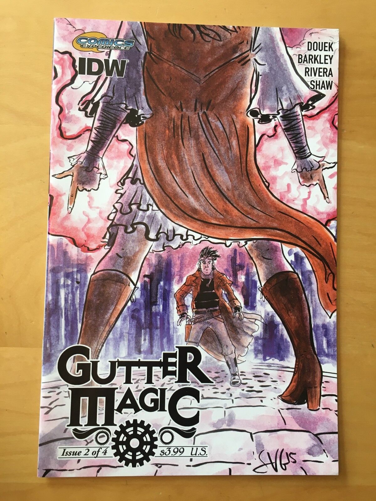 Gutter Magic 1, 2, & 4 With Some Variants, Comics Experience, IDW ...