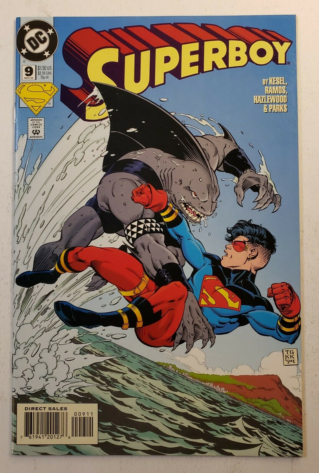 Superboy #9 1st Appearance King Shark DC Comics 1994 NM | Comic Books ...