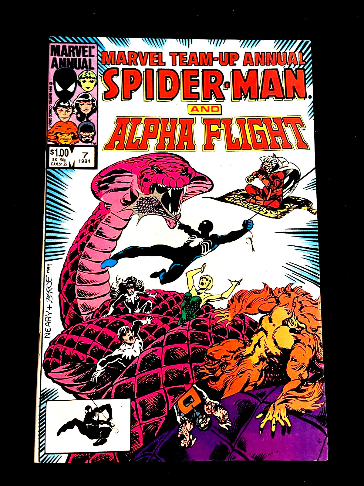 Marvel Team-Up Annual #7 1984 -Spider-Man and Alpha Flight | Comic ...