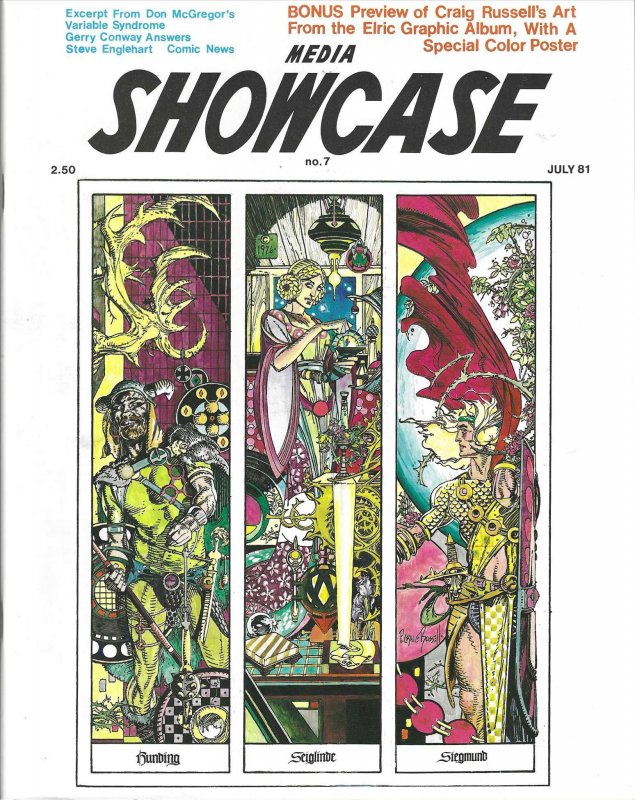 Media Showcase #7 GD ; Comic Times | low grade comic Peter Craig ...