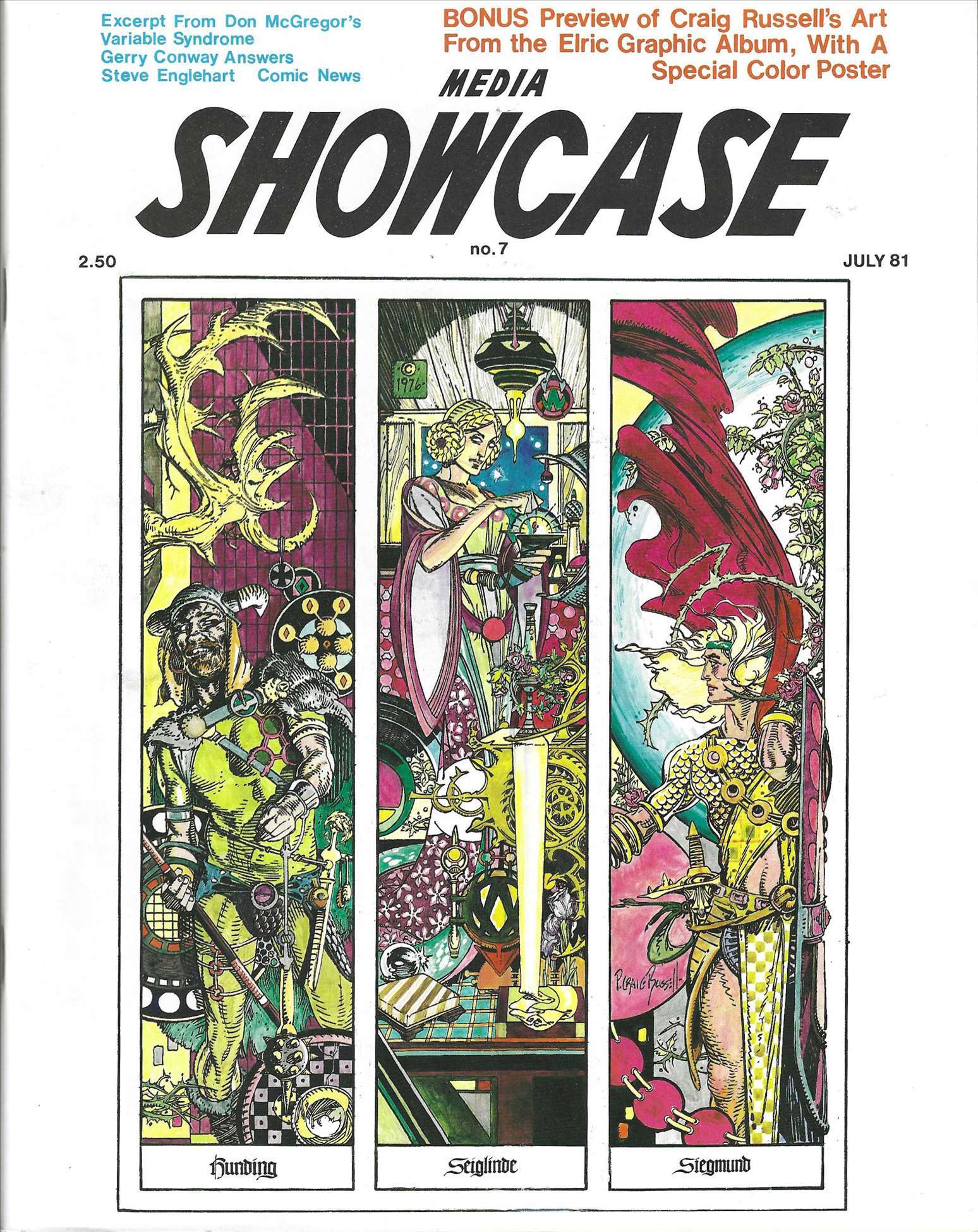 Media Showcase #7 GD ; Comic Times | low grade comic Peter Craig ...