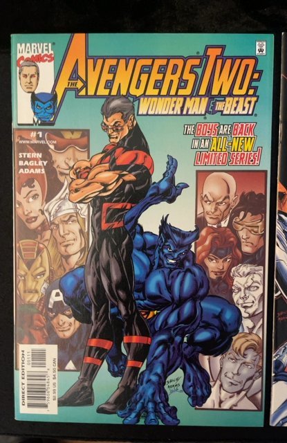 Avengers Two: Wonder Man and Beast #1 (2000) | Comic Books - Modern Age ...