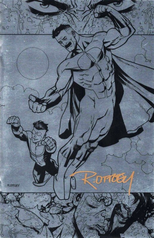 Invincible Issue #12 SDCC 2022 Foil Virgin Variant Signed by Ryan ...