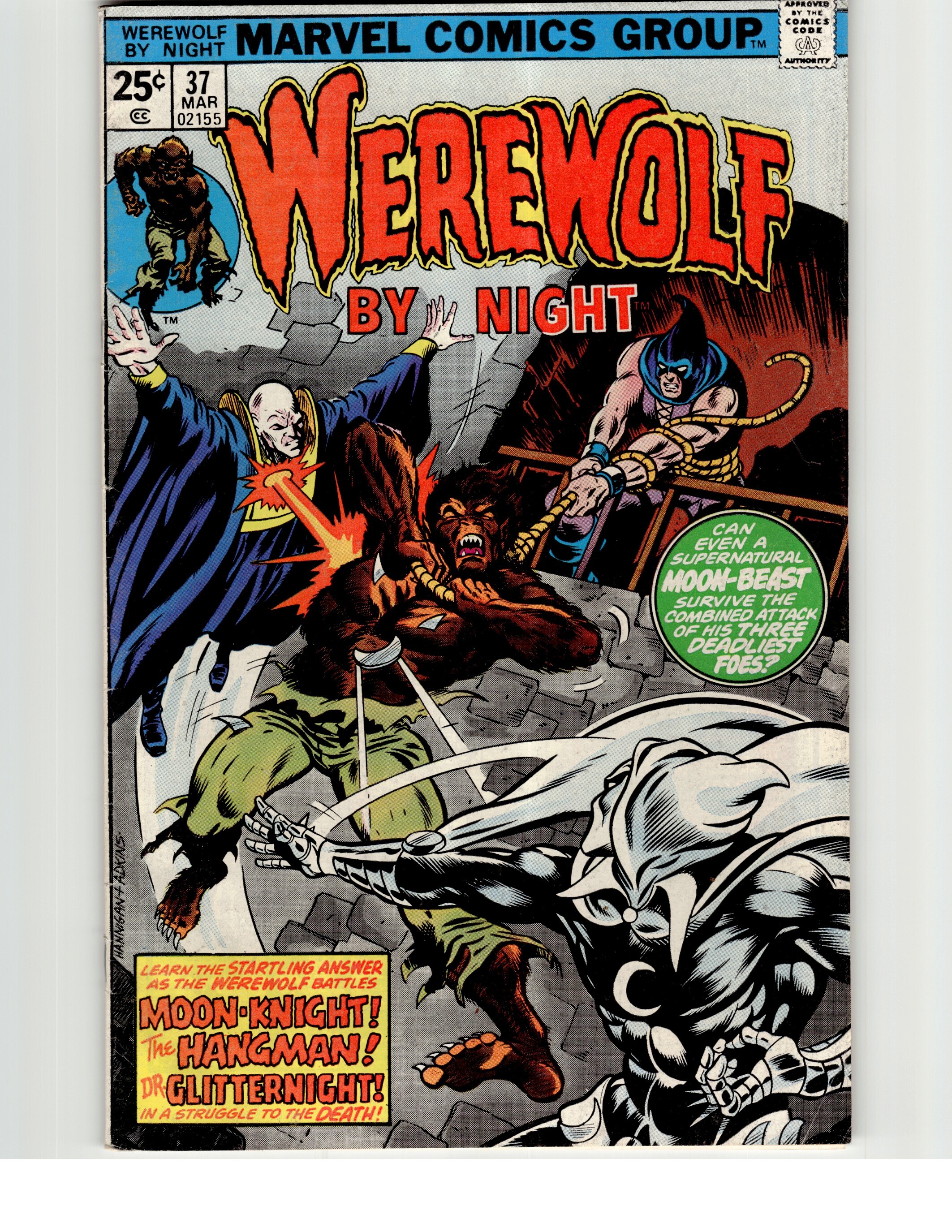 Werewolf by Night #37 (1976) Werewolf by Night | Comic Books - Bronze ...