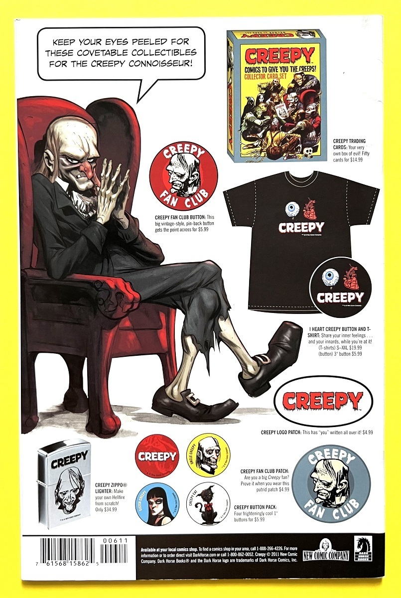 Creepy 6 Illustrated Horror Stories (2011) | Comic Books - Modern Age ...