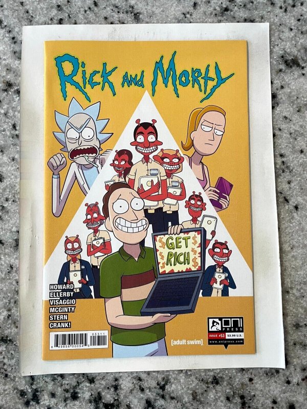 Rick & Morty # 53 NM Oni Press Comic Book Adult Swim Cartoon Network 24 ...