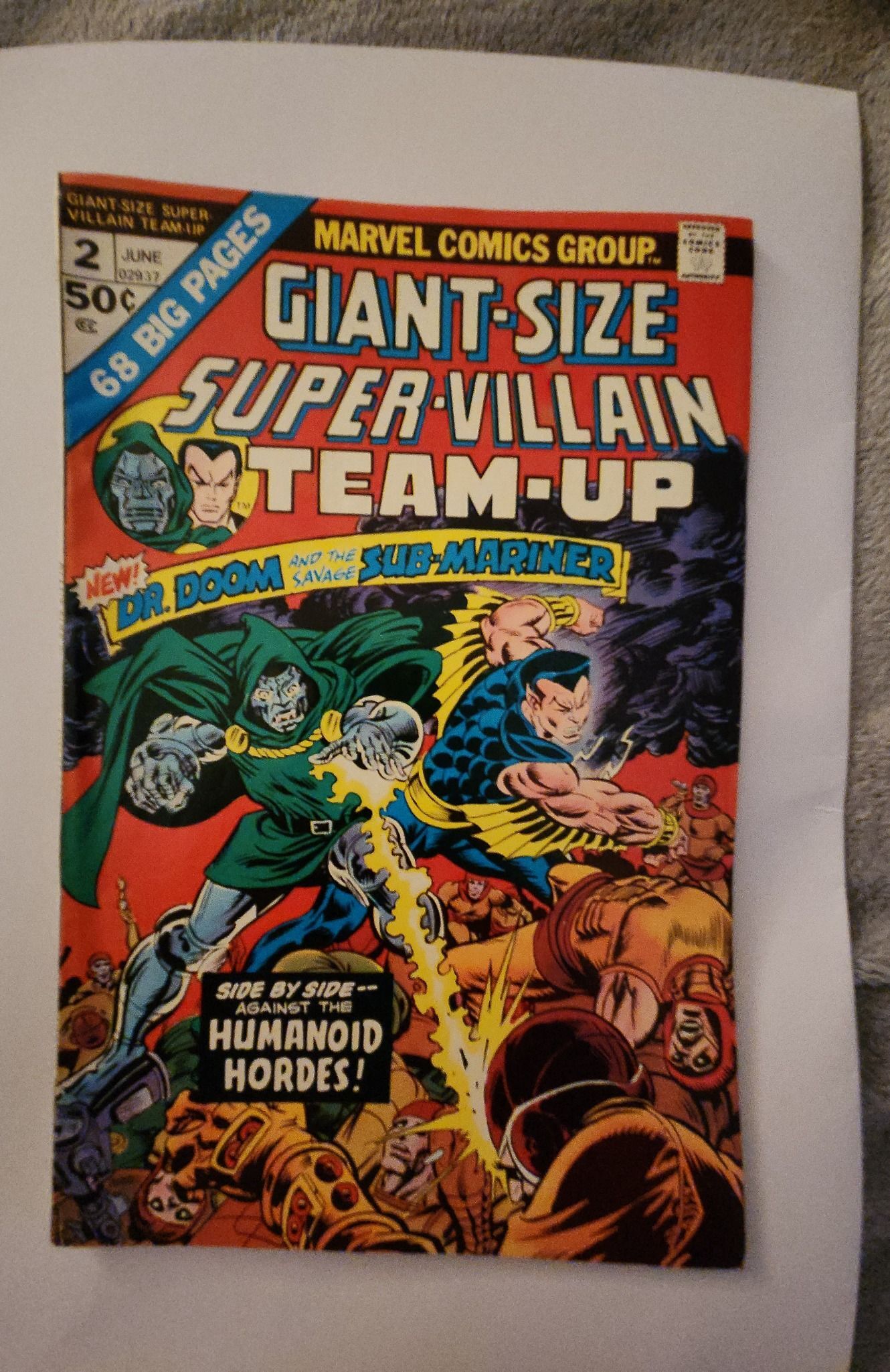 Giant-Size Super-Villain Team-Up #2 (1975) Namor the Sub-Mariner ...