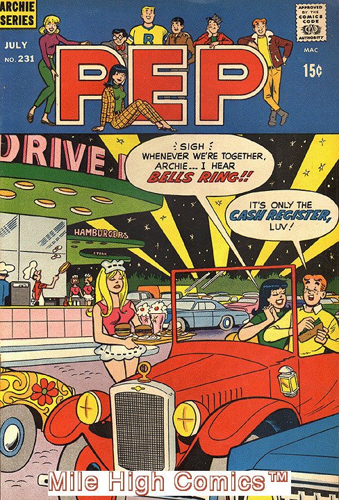 PEP COMICS (1946 Series) (ARCHIE) #231 Good Comics Book | Comic Books ...