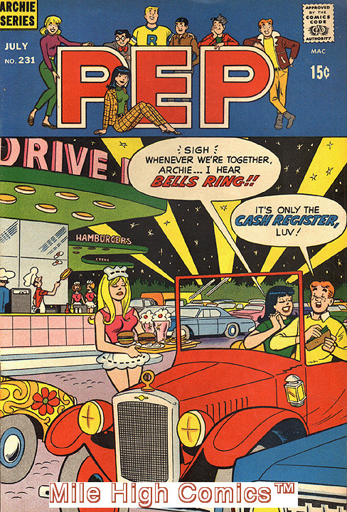 PEP COMICS (1946 Series) (ARCHIE) #231 Good Comics Book | Comic Books ...
