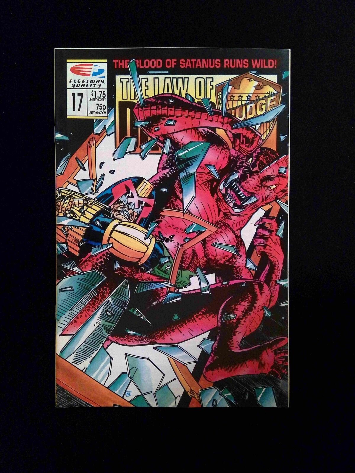 Law of Dredd #17 FLEETWAY/QUALITY Comics 1990 VF | Comic Books - Modern Age / HipComic