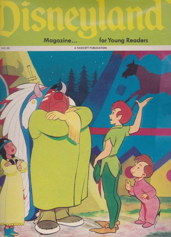 Disneyland Magazine (Fawcett) #55 VG ; Fawcett | low grade comic Peter ...