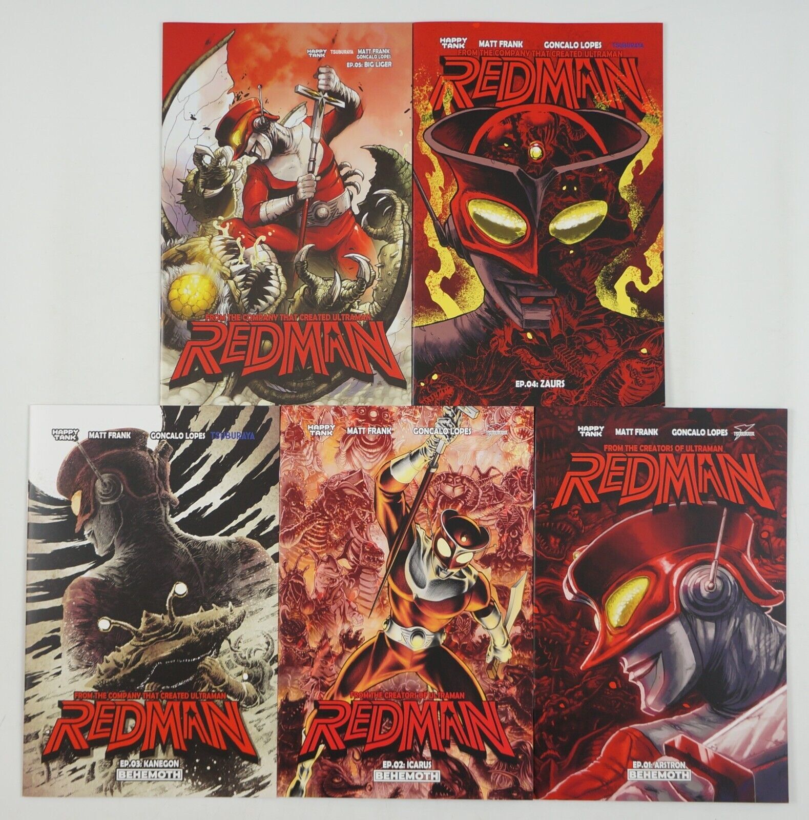 Redman #1-5 VF/NM complete series - Behemoth / Sumerian - creators of ...