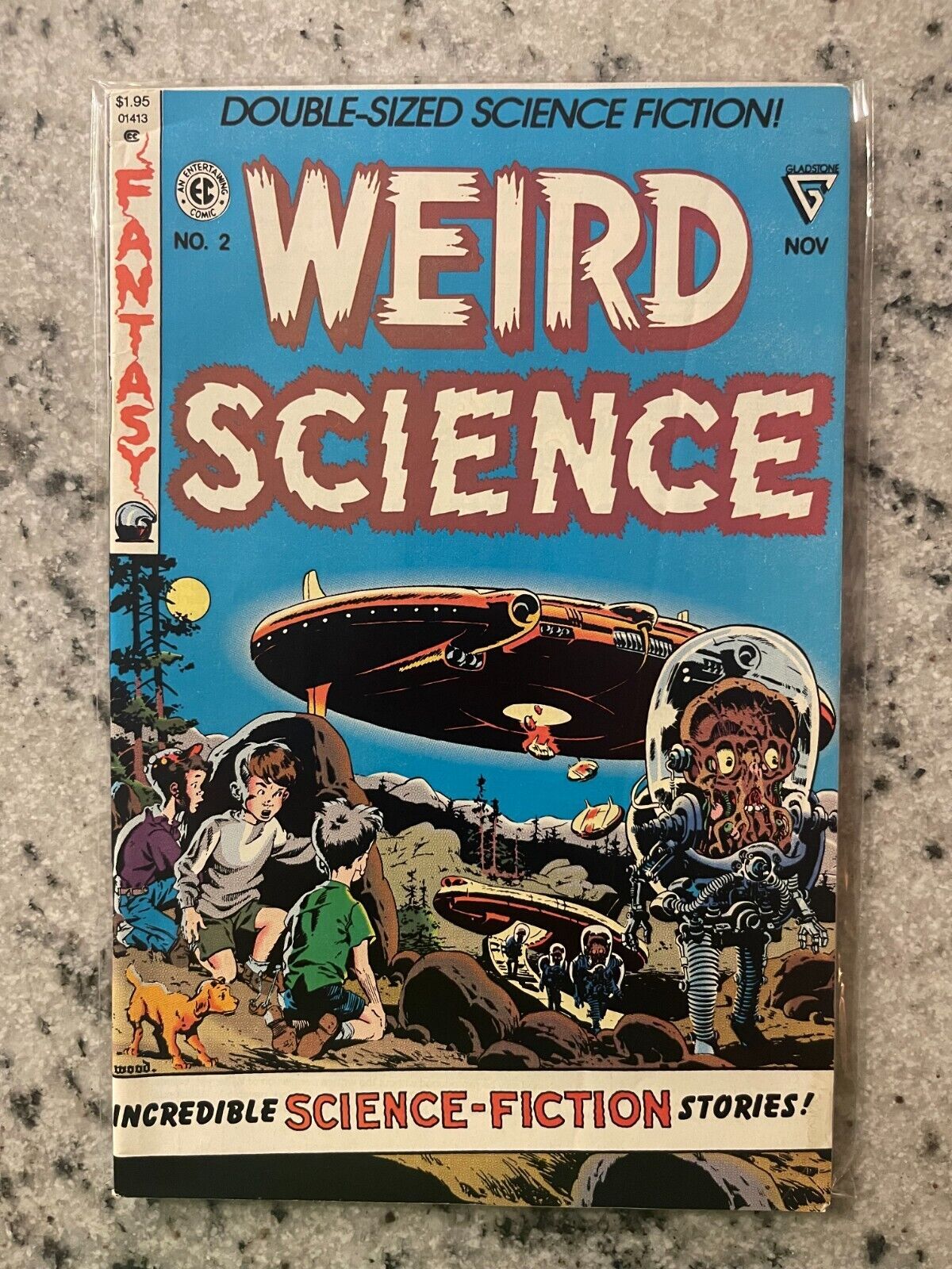 Weird Science # 2 NM Gladstone Comic Book EC Reprint Monster Scary ...