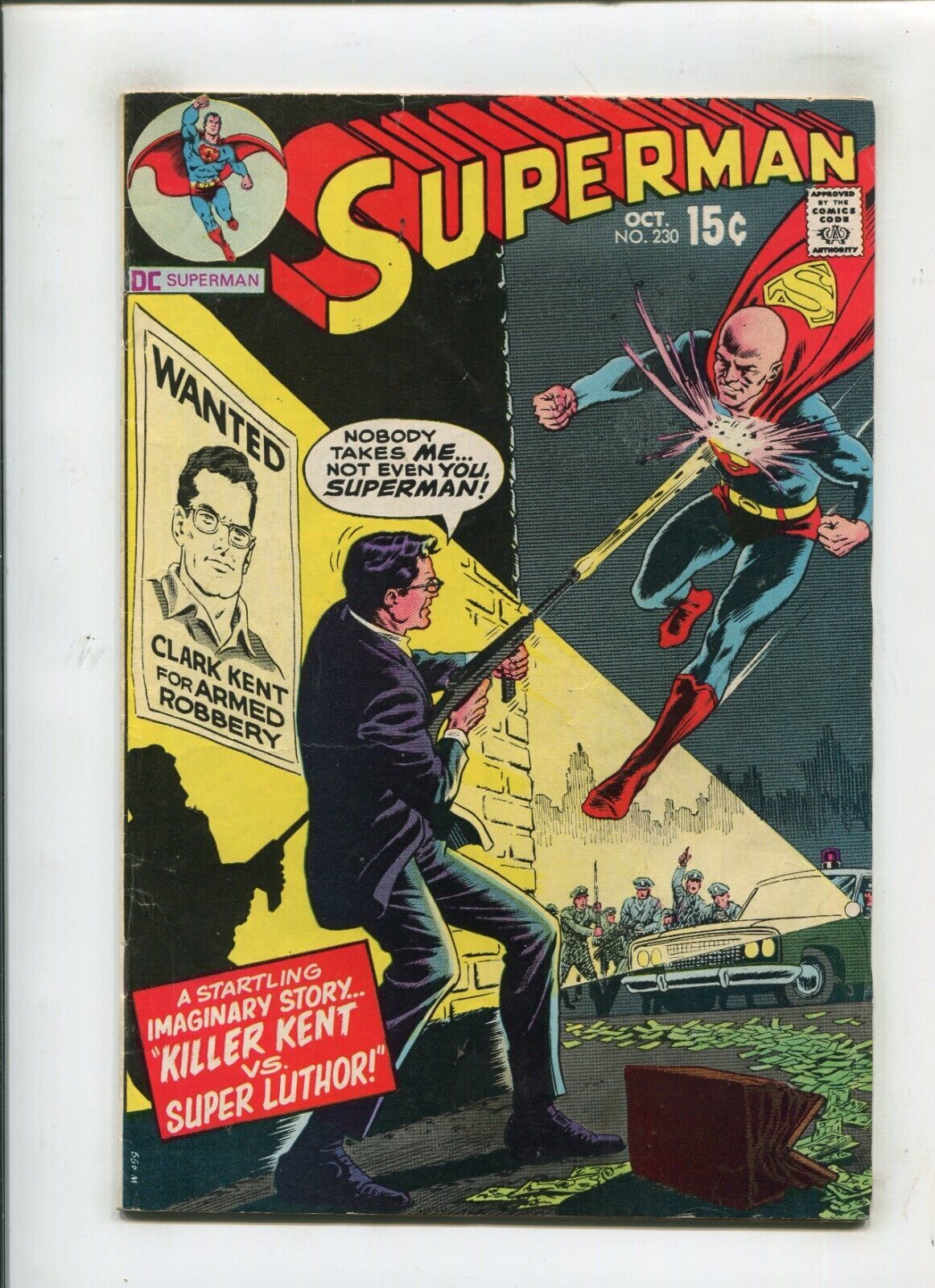 Superman #230 (5.0) Killer Kent VS Super Luthor!! 1970 | Comic Books ...