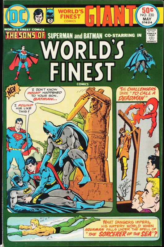 World's Finest Comics #230 (1975) Super Sons | Comic Books - Bronze Age ...