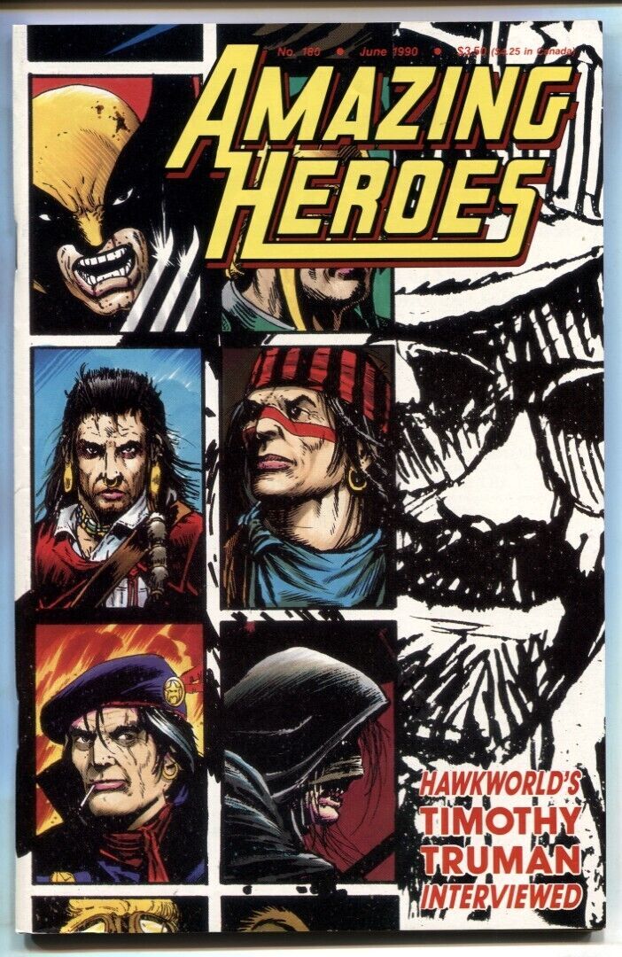 AMAZING HEROES #180 1990 - comics - Timothy Truman- Spider-woman ...