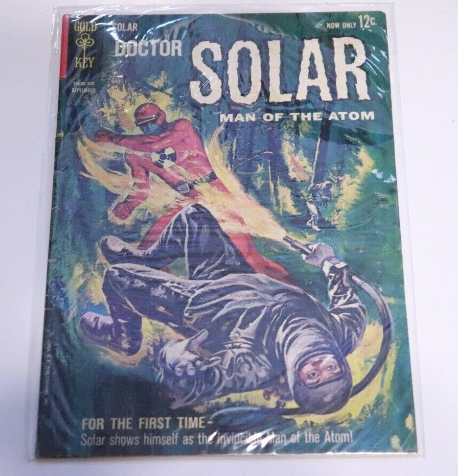 Doctor Solar Man Of The Atom # 5 Gold Key Silver Age Comic Book Sci-Fi ...