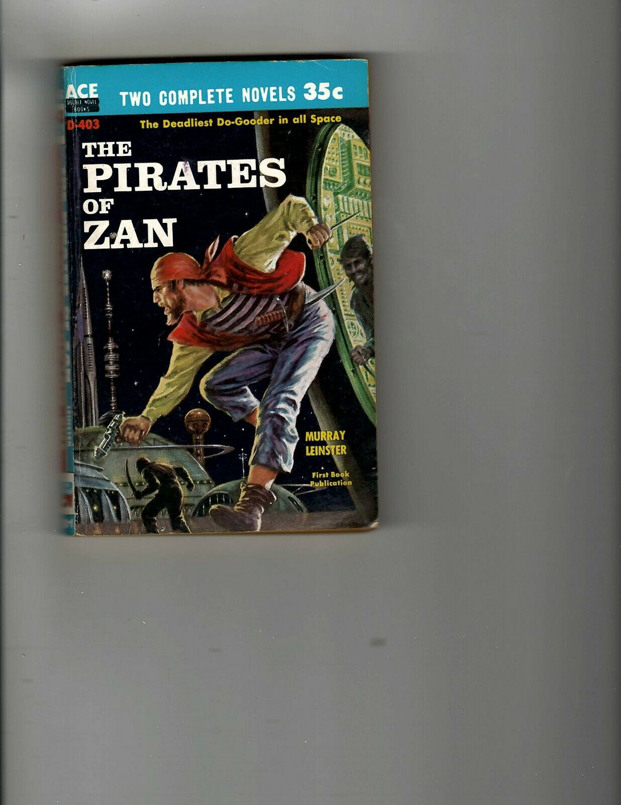 3 Books First on the Moon The Pirates of Zan Those Idiots From Earch ...