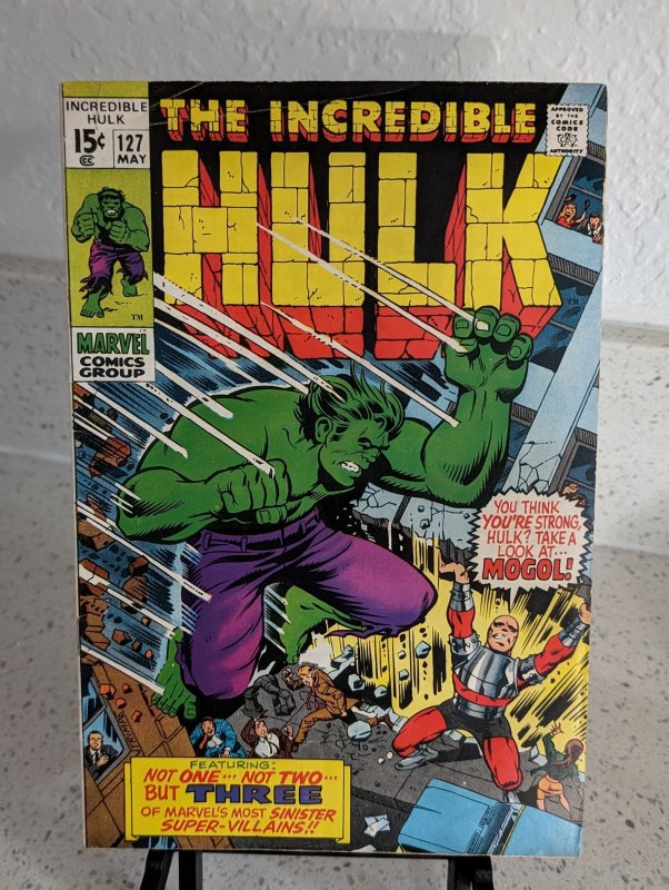 The Incredible Hulk #127 British Variant (1970) | Comic Books - Bronze ...