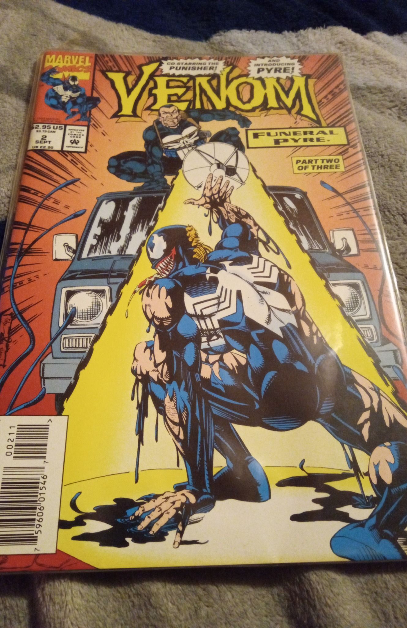 Venom: Funeral Pyre #2 (1993) | Comic Books - Modern Age, Marvel, Venom ...