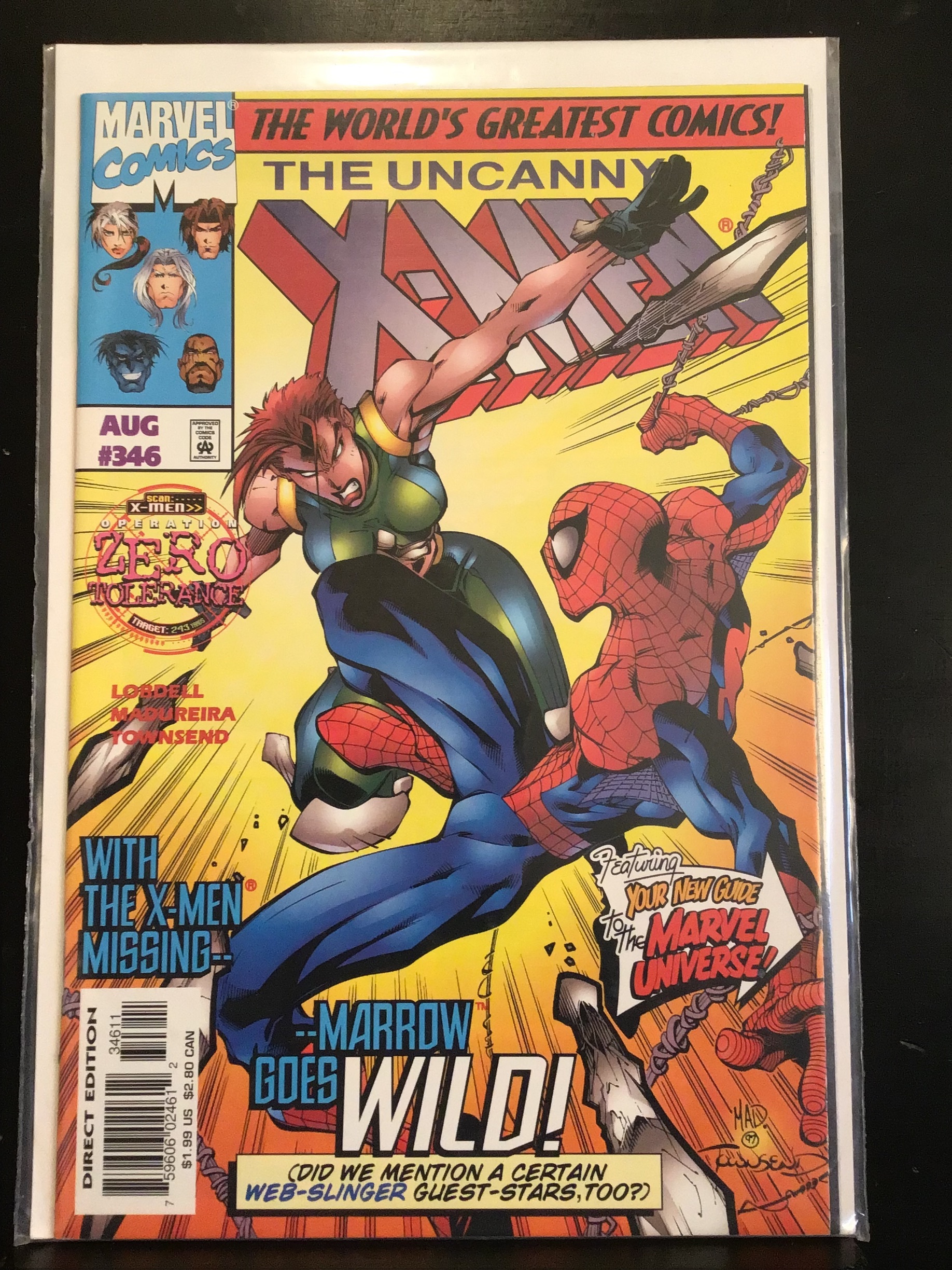 The Uncanny X-Men #346 (1997) | Comic Books - Modern Age, Marvel, X-Men ...
