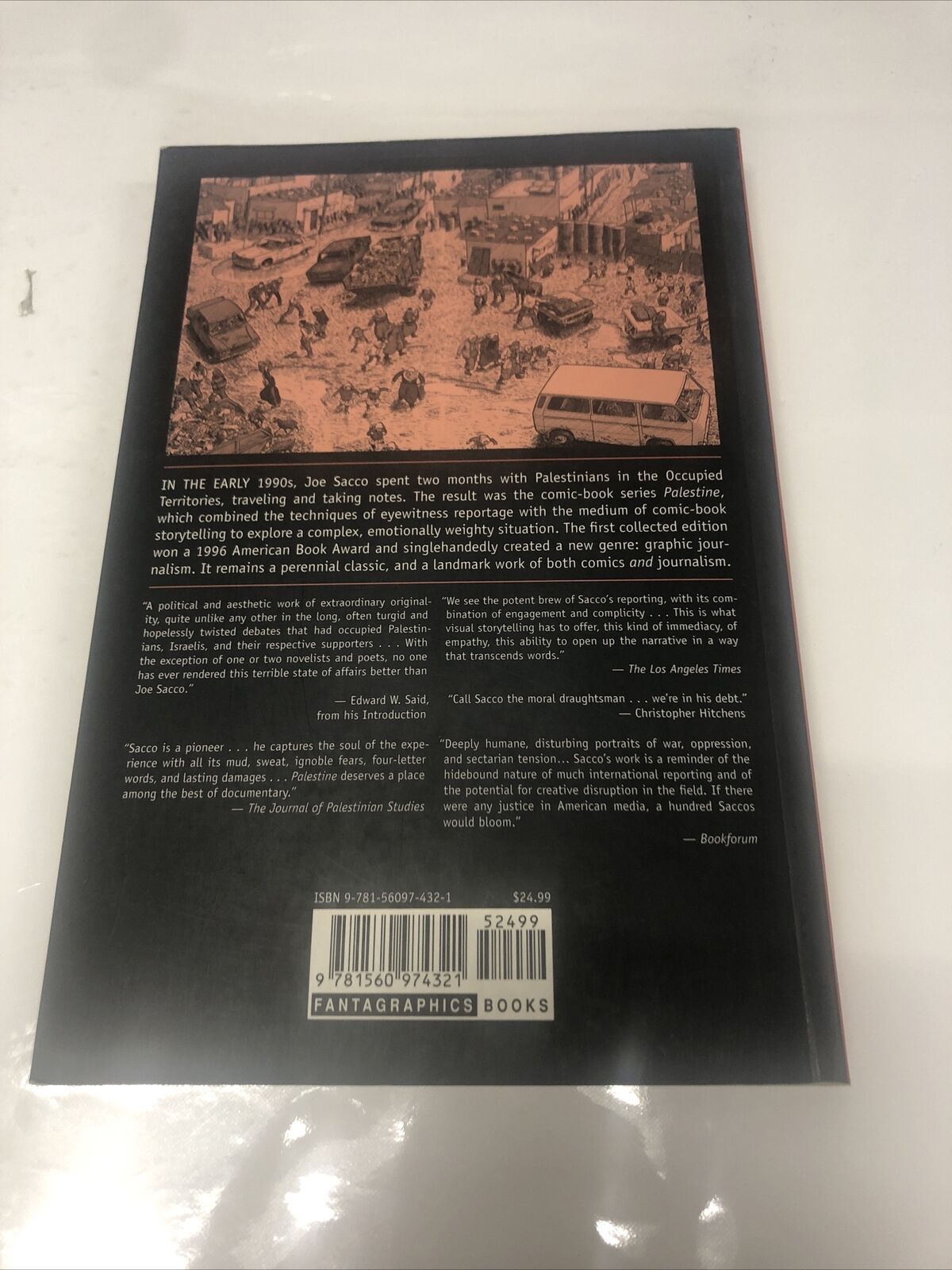 Palestine (2015) TPB Collects # 1-9• Gary Groth • Kim Thompson • Edward ...