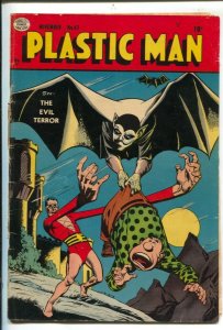 Plastic Man #43 1953-Quality-Vampire cover& story.-Jack Cole art ...