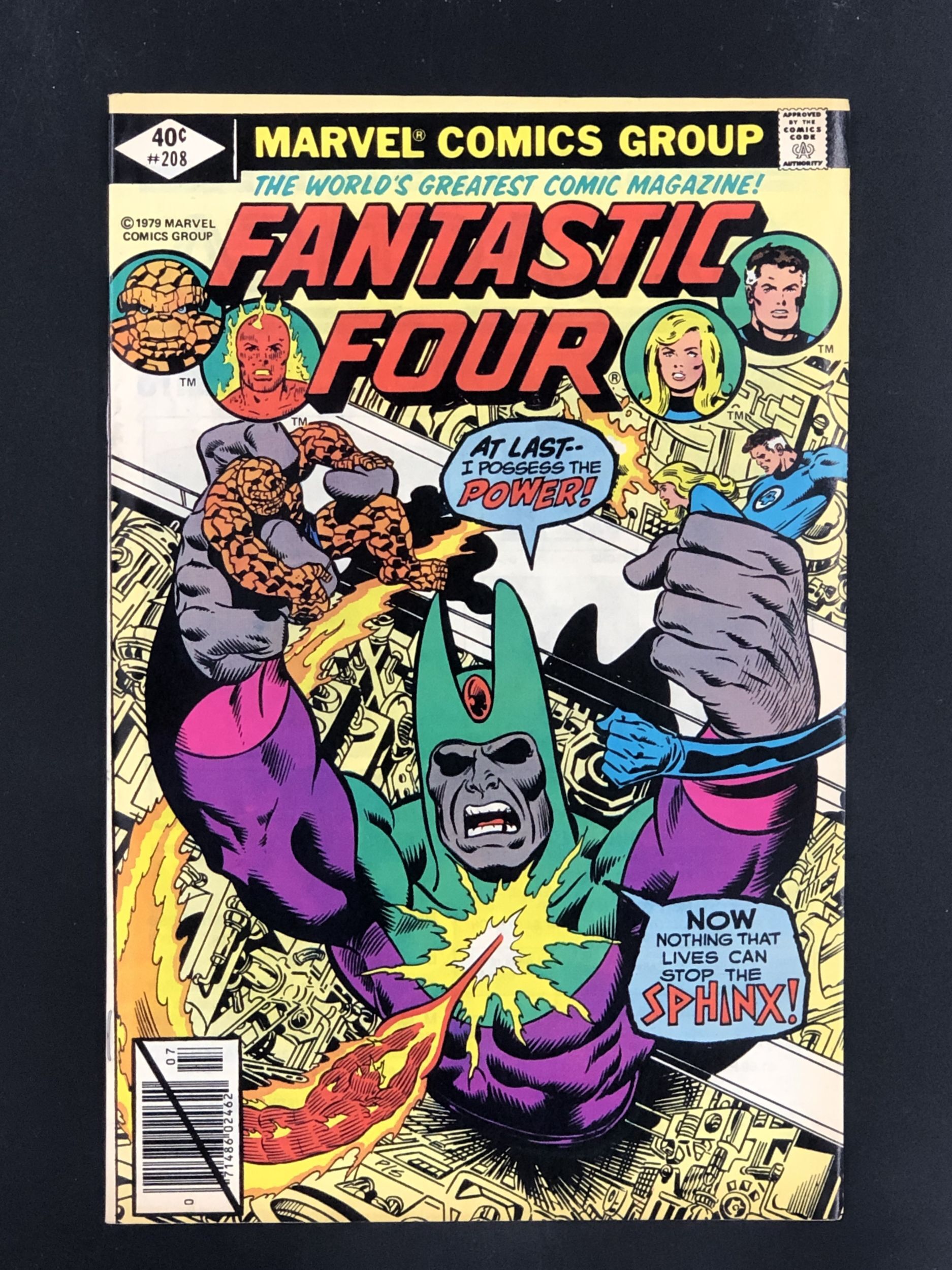 Fantastic Four #208 (1979) 1st Full Appearance of Champions of Xandar ...