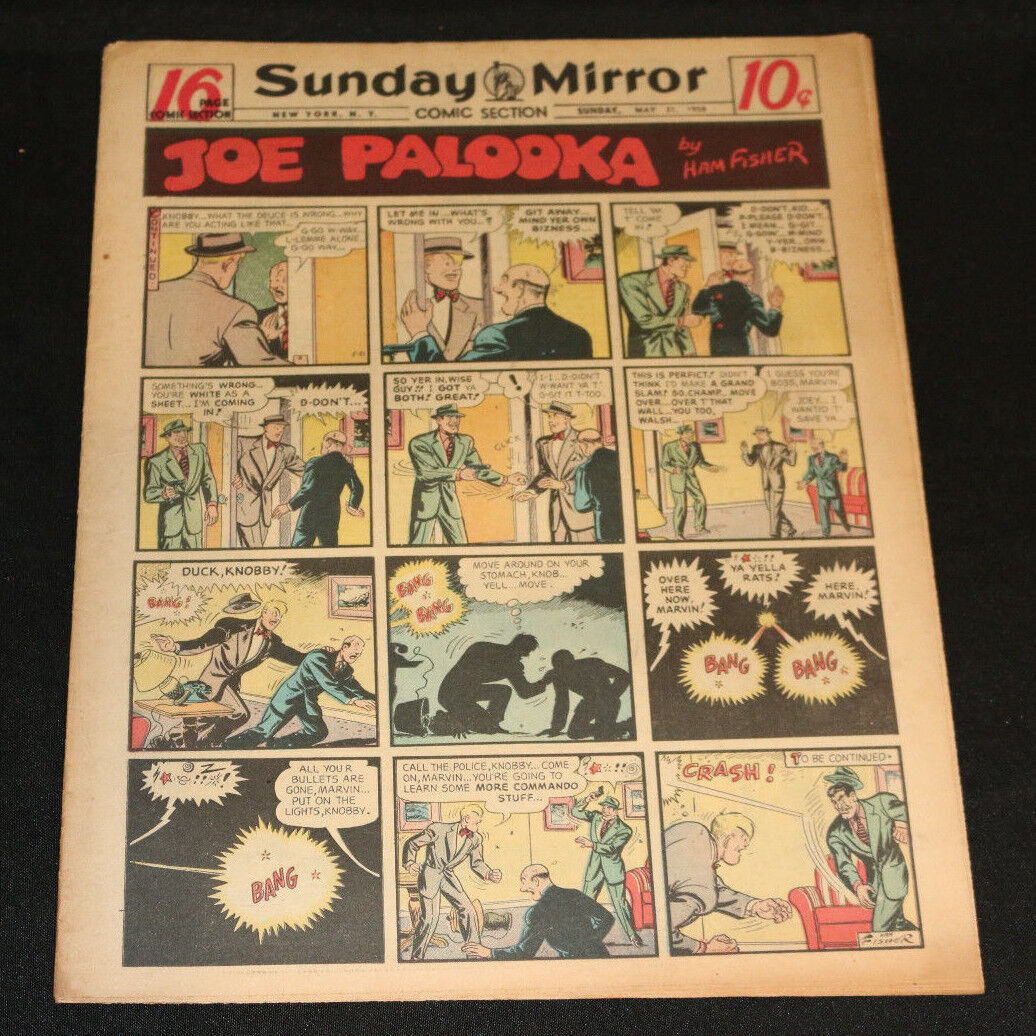 1950 Sunday Mirror Weekly Comic Section May 21st (VF) Superman Every ...