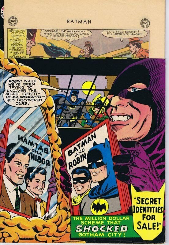 Original Batman Comic Strip