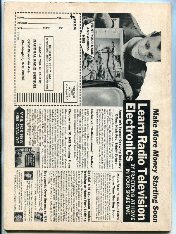 Real Men Magazine January 1966-WHIPPING-CHEESECAKE-PULP VG | Comic ...