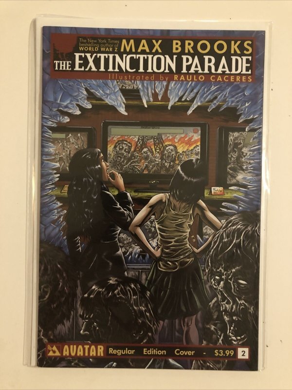 Extinction Parade #1 Comic Hastings Variant + #2 3 Max Brooks Avatar ...